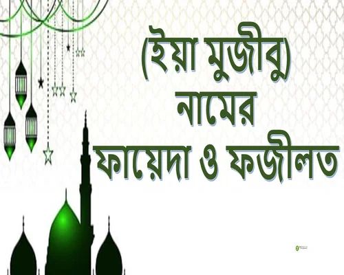 মুজীবু নামের ফায়েদা ও ফজীলত-(Ya Mujibu) namer fazilat